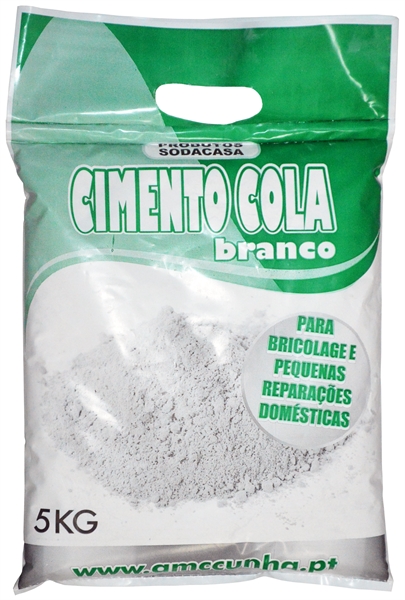 Cimento Cola Branco 5Kg - Carlos Alberto Tavares Sebastião e Filhos, Lda