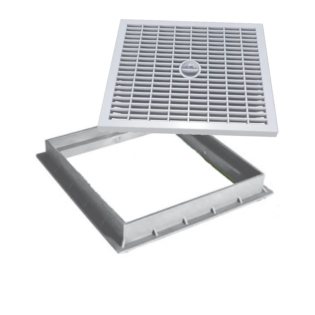 Grelha c/Aro PVC 30X30 Carlos Alberto Tavares Sebastião e Filhos, Lda