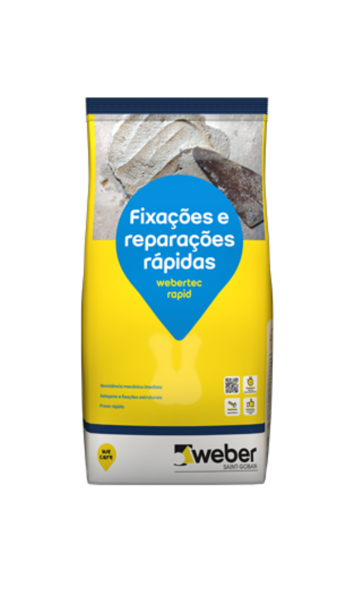 Cimento Rápido Weber 5Kgs Carlos Alberto Tavares Sebastião e Filhos, Lda